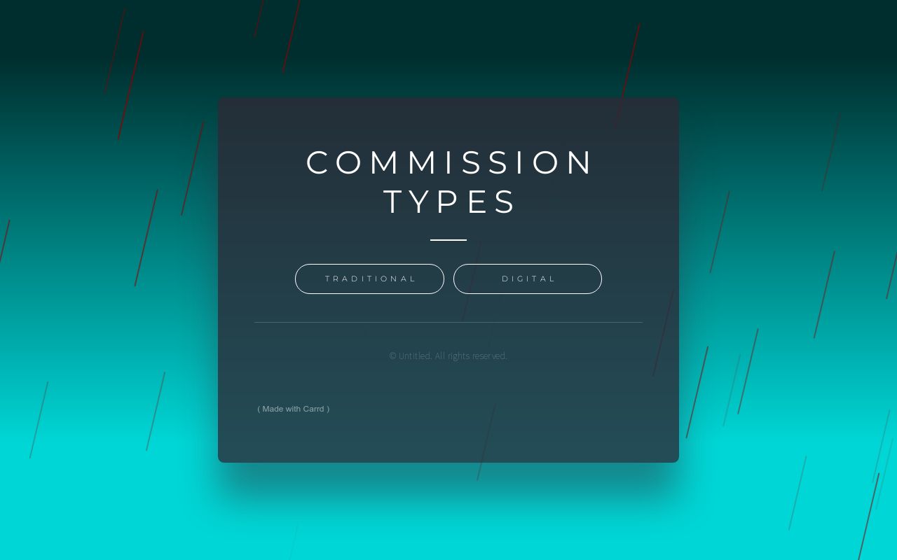 Commission Types